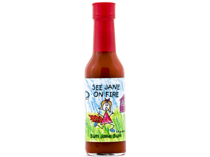 See Jane On Fire Hot Sauce | Gourmet Pepper Sauce with Serious Heat