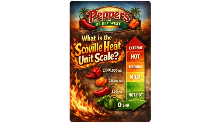 Scoville Heat Unit Scale – Measure Pepper Heat for Hot Sauce, Cooking ...